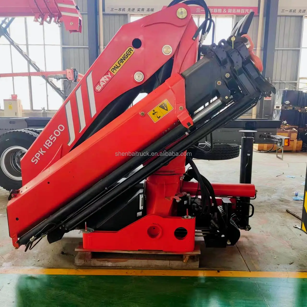 Palfinger 9ton Mini Truck Crane Hydraulic Folding Boom With 3 & 4 Arms Knuckle Boom For Sale ...