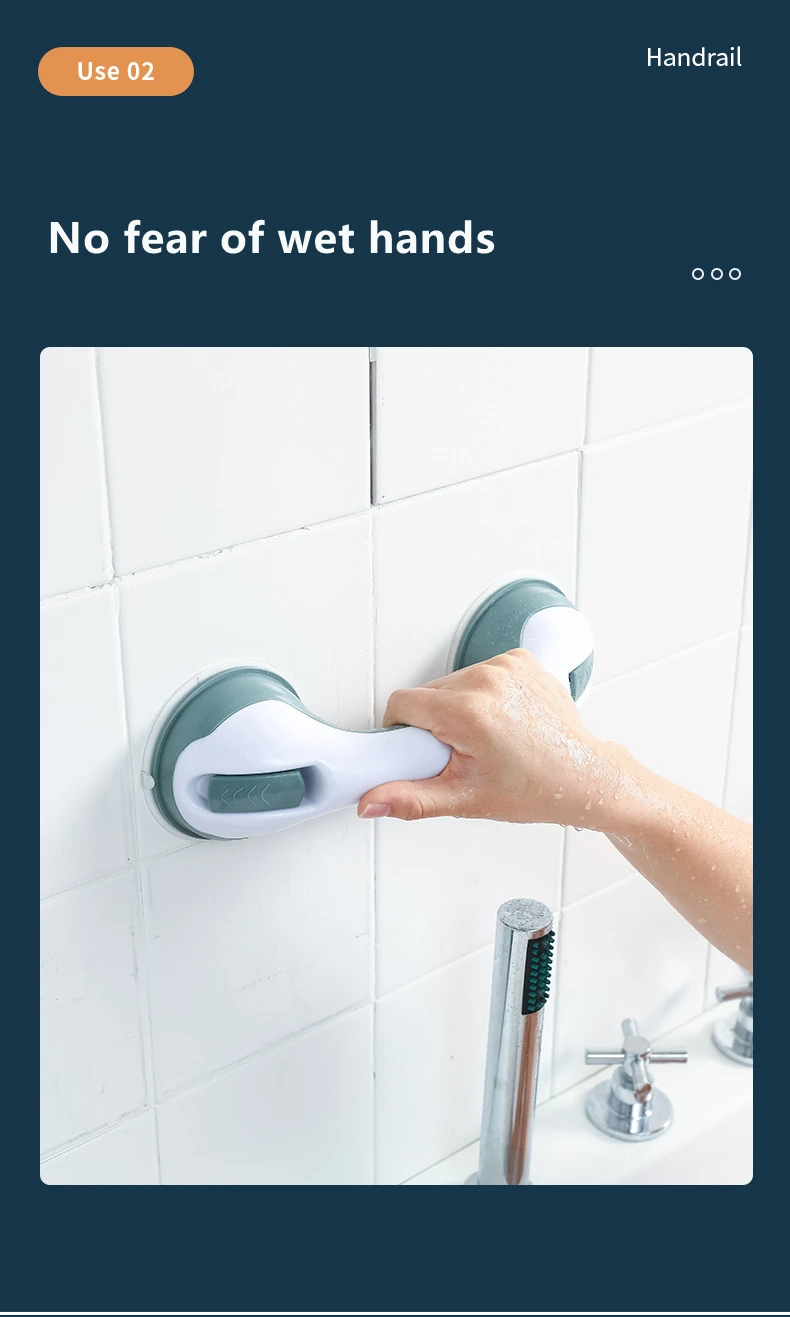 Safety Helping Handle - Anti Slip Support for Bathrooms