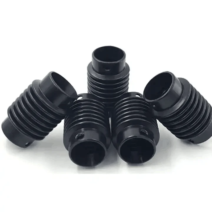 Custom- Made Corrugated Silicone Rubber Bellows Dust Proof Bellows ...