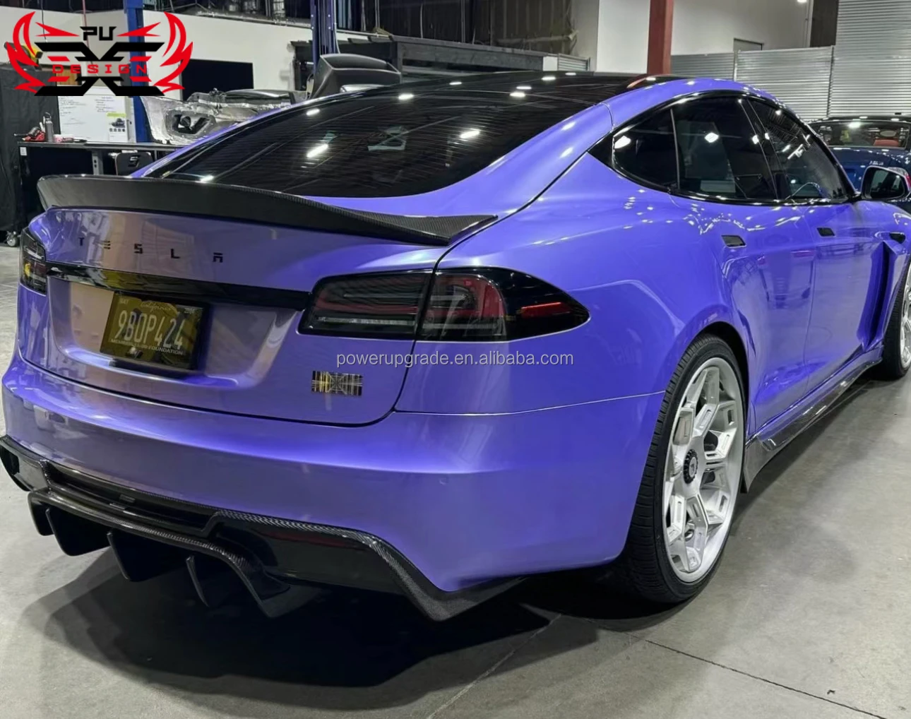 Wholesale Dry Carbon Fiber Bodykit for Tesla Model S