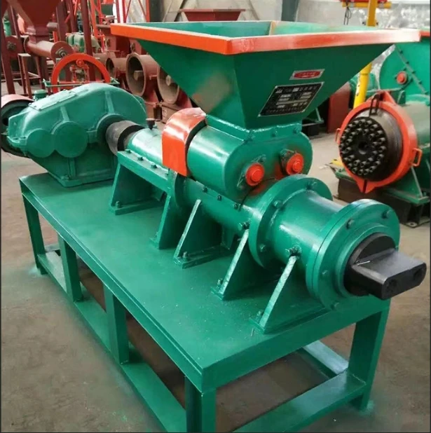 Charcoal Briquette Extruder Compressed Coal bar Extruding Making ...