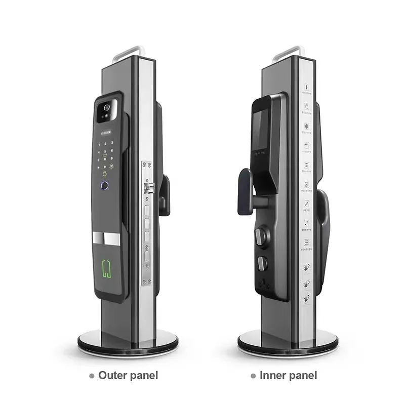 Digital 10 Language 3d Face Id Tuya Wifi App Home Doorlock Smart Life ...