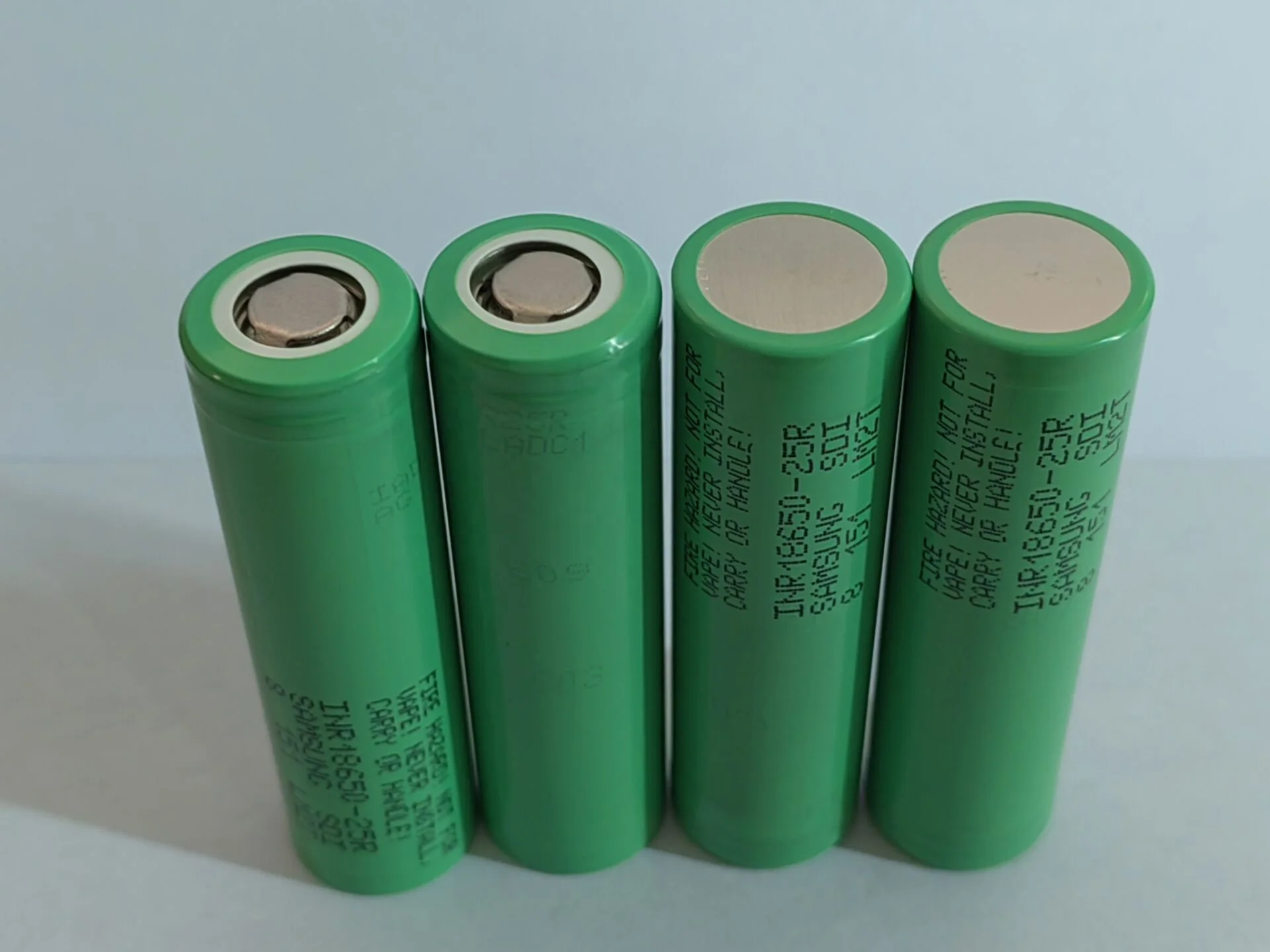 Li Ion 18650 Akku 3.7v 20a 2500mah 9.25wh Inr 18650 Batteries For ...
