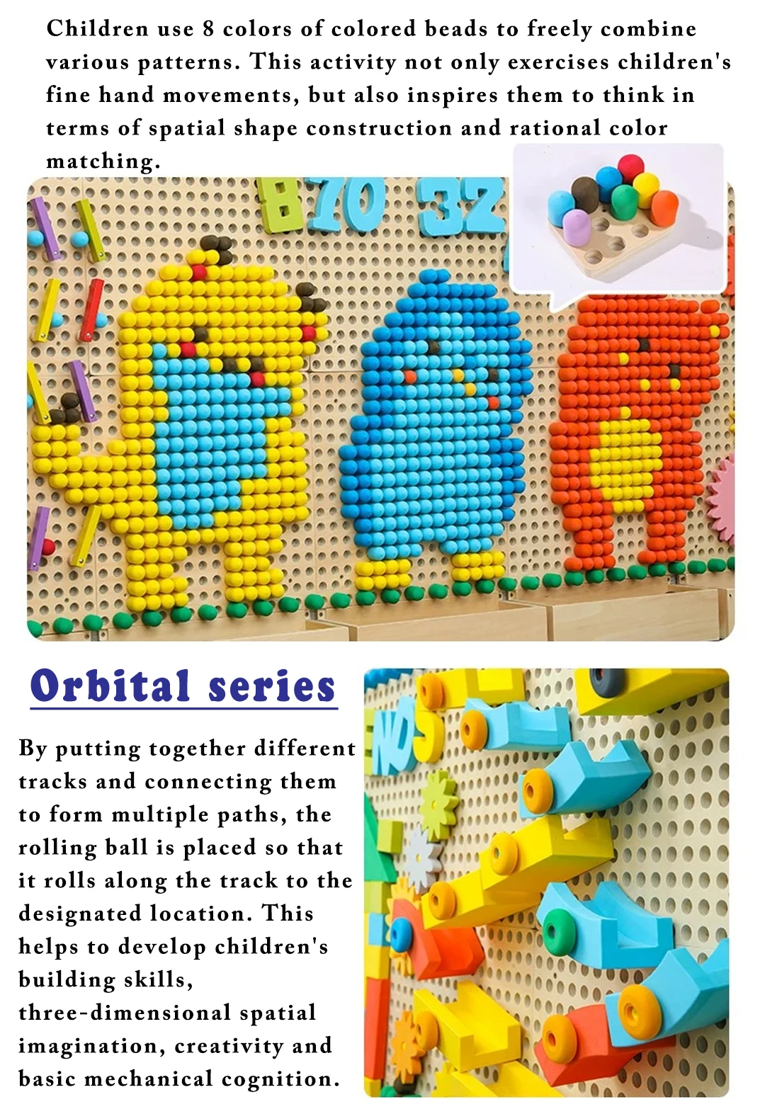 Educational EVA Blocks - Interactive Wall Game for Kids