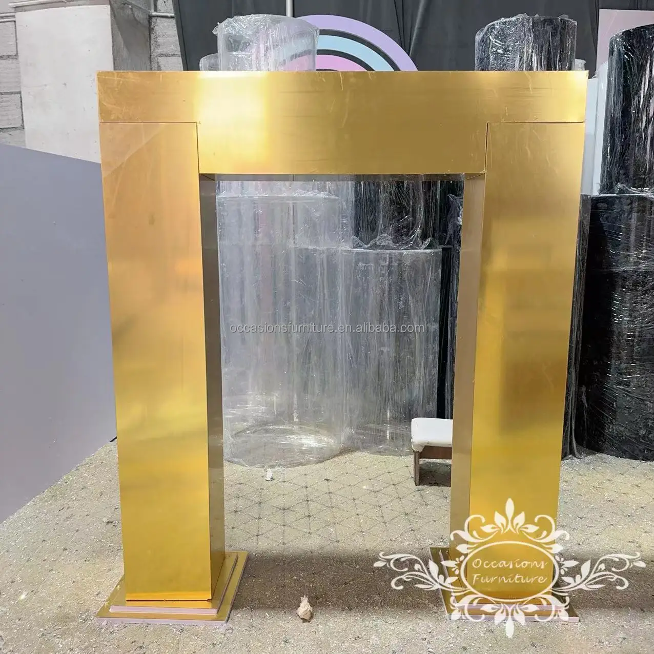PVC Acrylic Mirror Centerpiece Table Top Stands| Alibaba.com