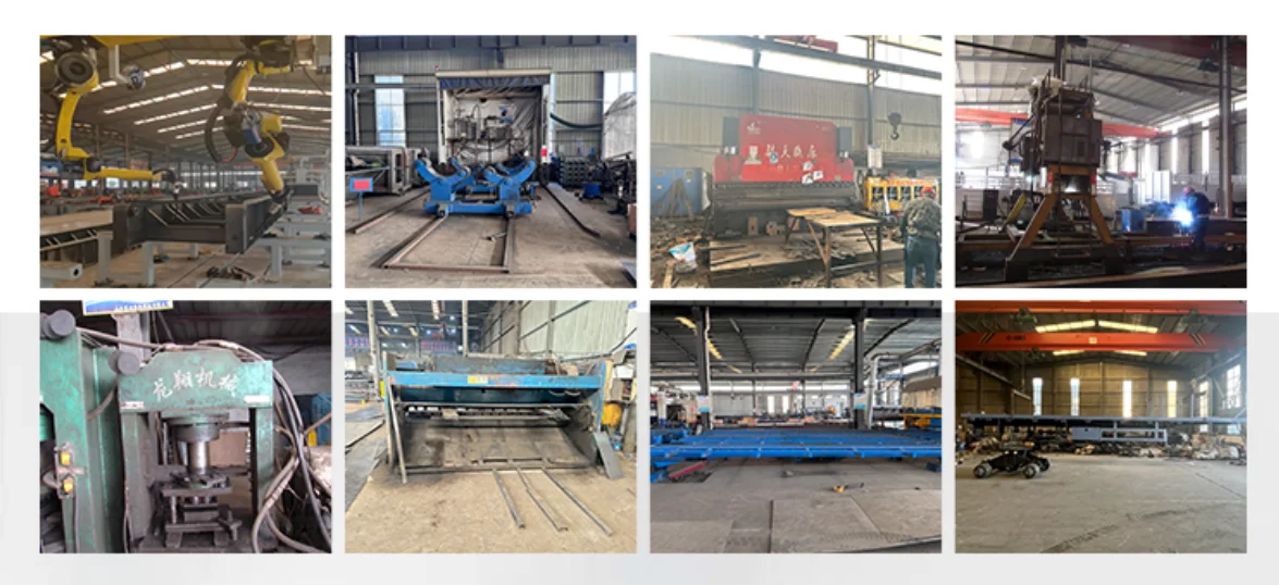 3 Axles 40 Ton Steel Flatbed Side Wall Dolly Drawbar Full Trailer ...