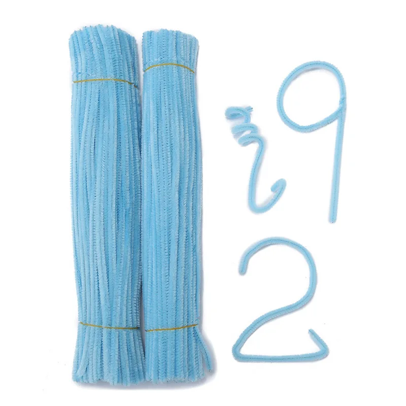 100pcs Assorted Color Soft Multipurpose Pipe Cleaners Diy Handmade ...