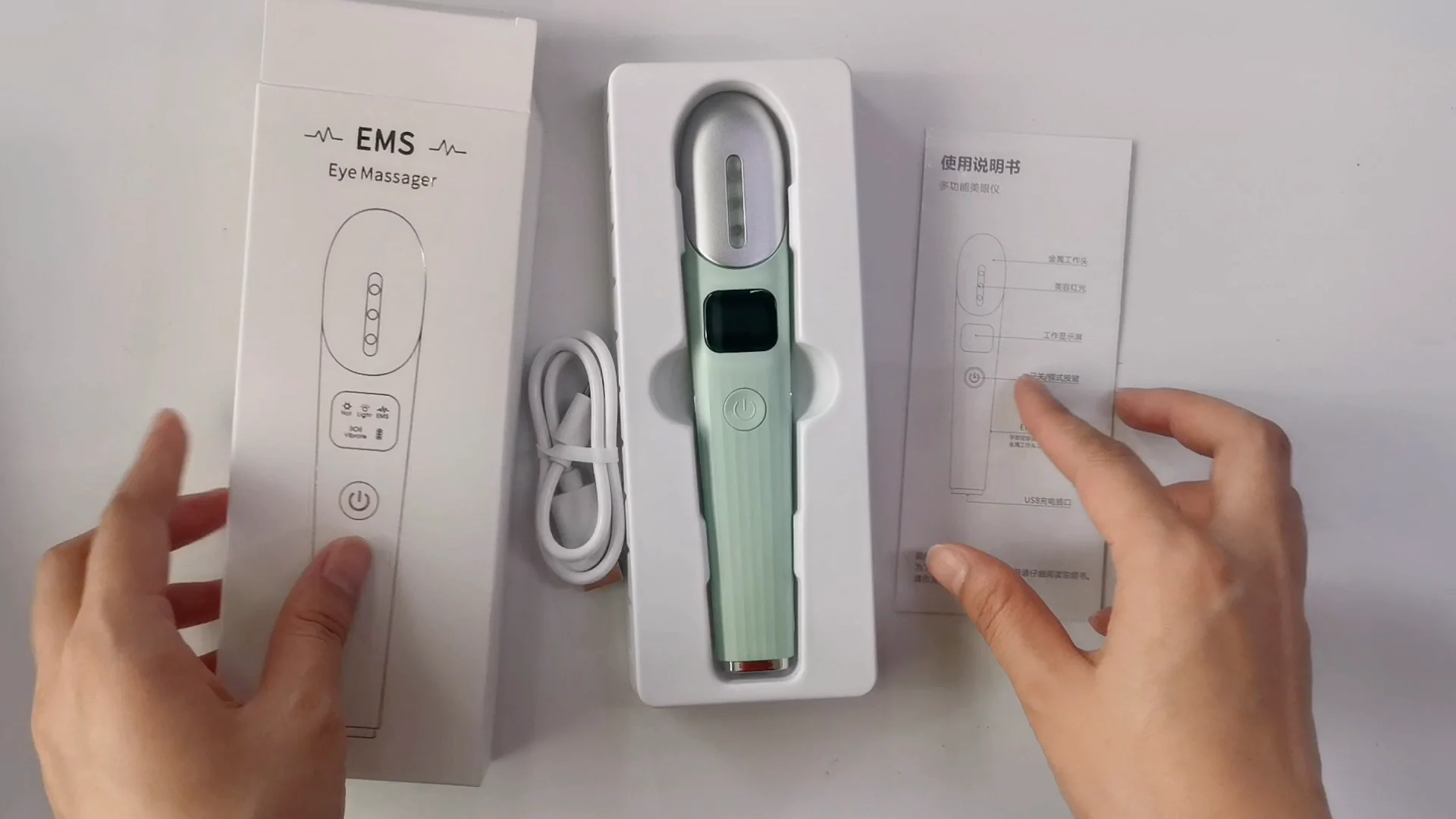 Pen Design Red Light Therapy Mini Small Microcurrent Vibration ...