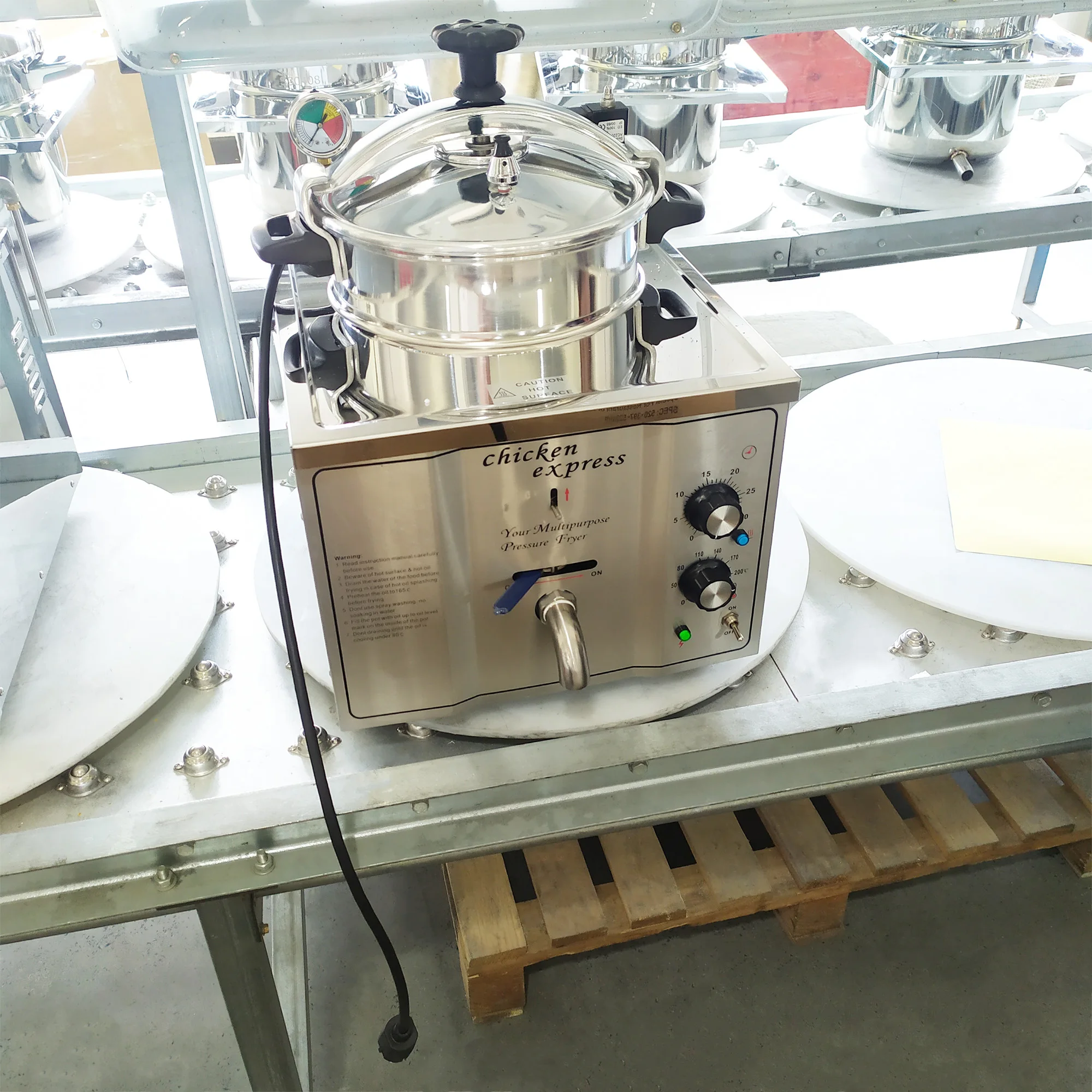 Mdxz-16 Table Top Chicken Express - High Productivity Fryer