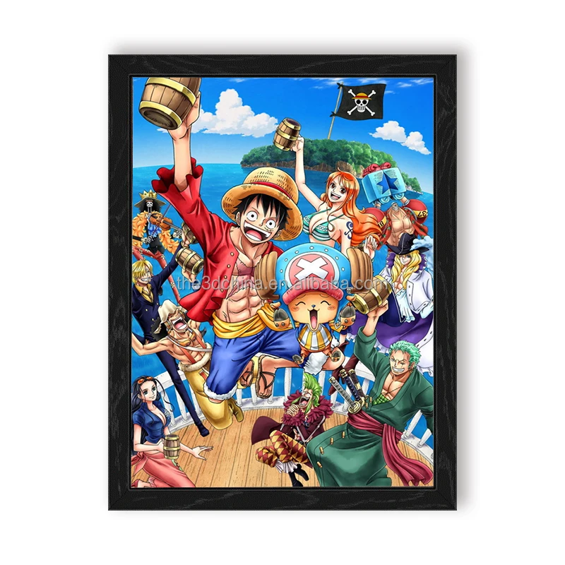 Alibaba.com: Custom lenticular sheet with flip/3D effect, anime poster ...