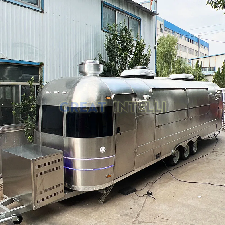 Cheap Food Catering - Big Ice Cream Mobile Restaurant Truck