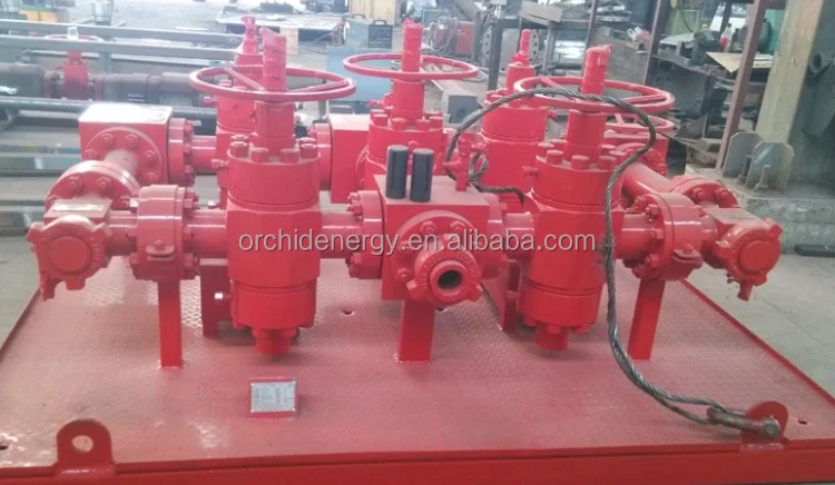 API 16C Oilfield Wellhead Kill Manifold and Choke Manifold for Pressure ...