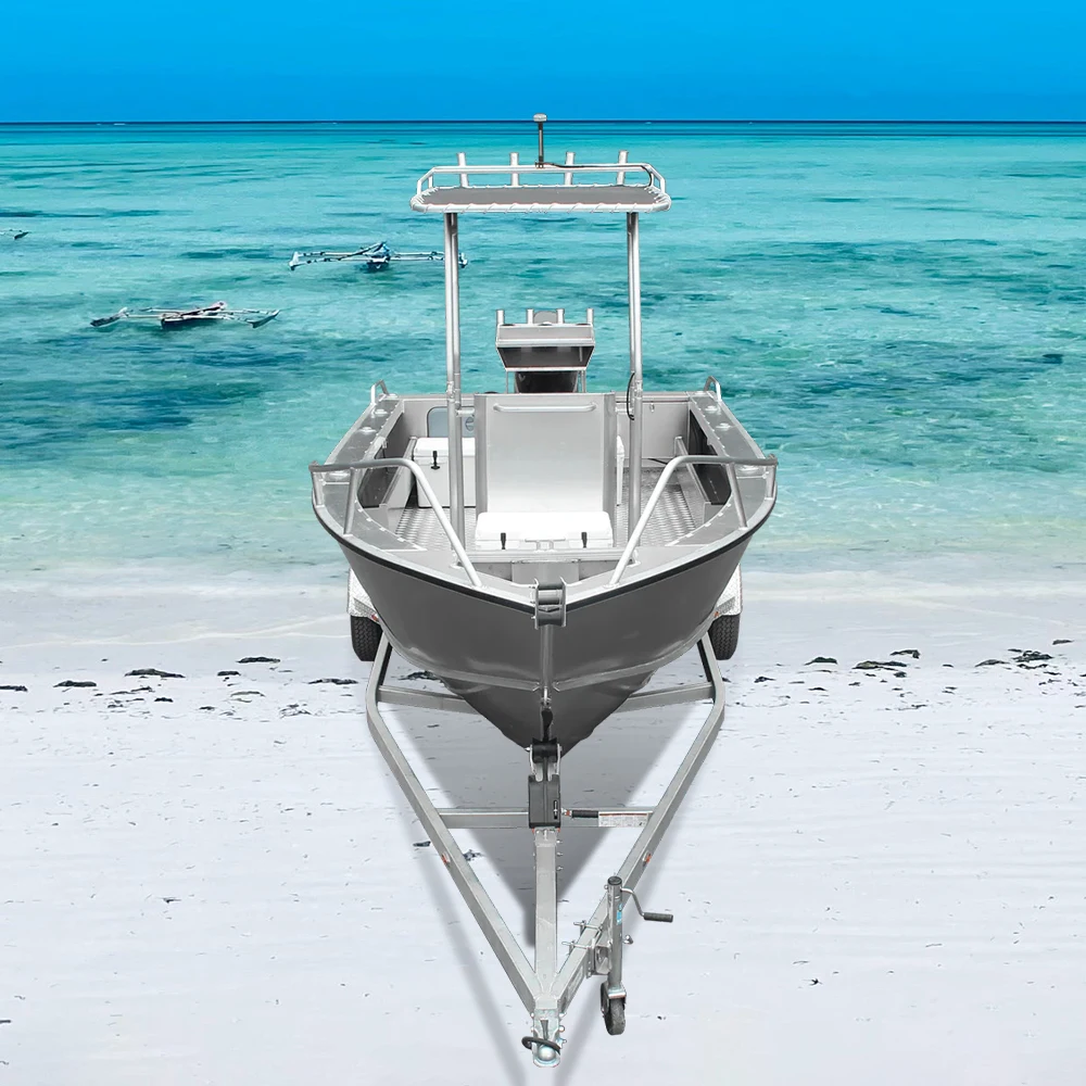 Alibaba.com: Kinocean J490 Aluminum Speed Jon Boat with console and ...