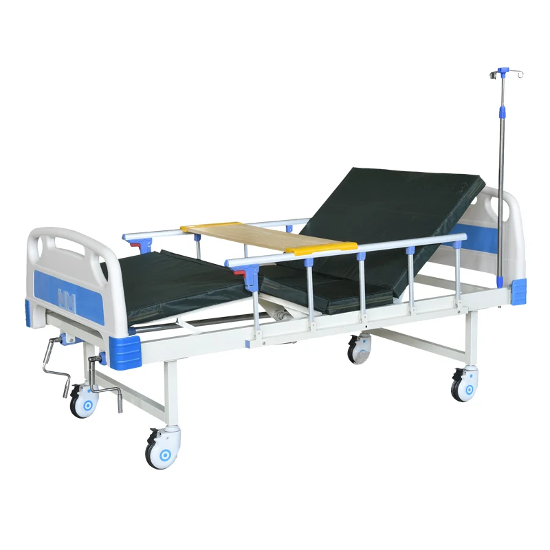 Iron Steel Medical Hospital Clinic Bed 2 Crank,2 Function Adjustable ...