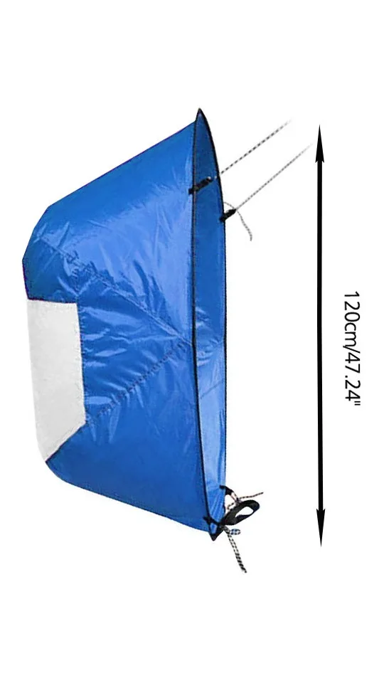 Foldable Downwind Wind Sail Kit For Kayak Sup & Paddle Board Pvc ...