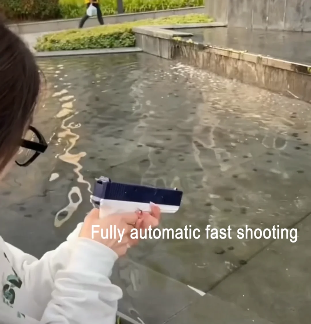 Water Glock Fully Automatic Water Pistol For Kids Outdoor Summer Toys ...