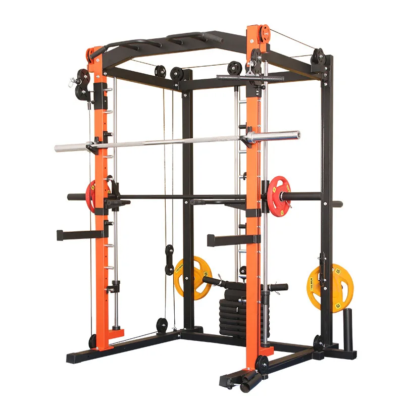 Power Rack All In One Cable Crossover 3d Multifunctional Commercial ...