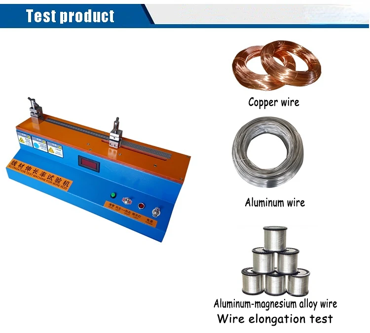 Conductor Tensile Meter Elongation Test Machine - Buy Wire Elongation ...