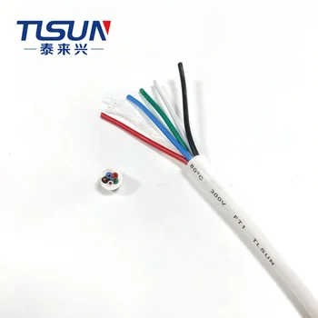 Awm 2464 5core 20awg Vw-1 80c 300v Electrical Cable Wire For Computer ...