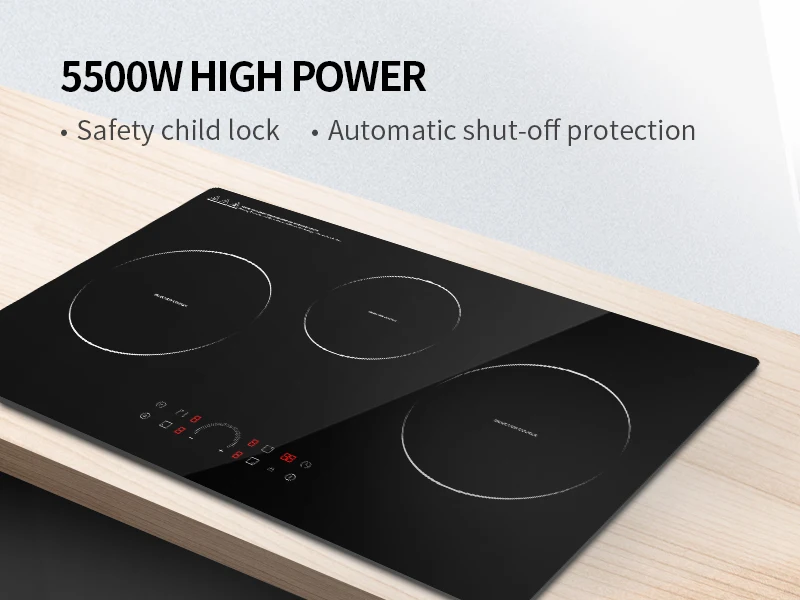 Electrical Cookstove 220v Hot Pot Infrared Cooktops 3 Burner Induction ...