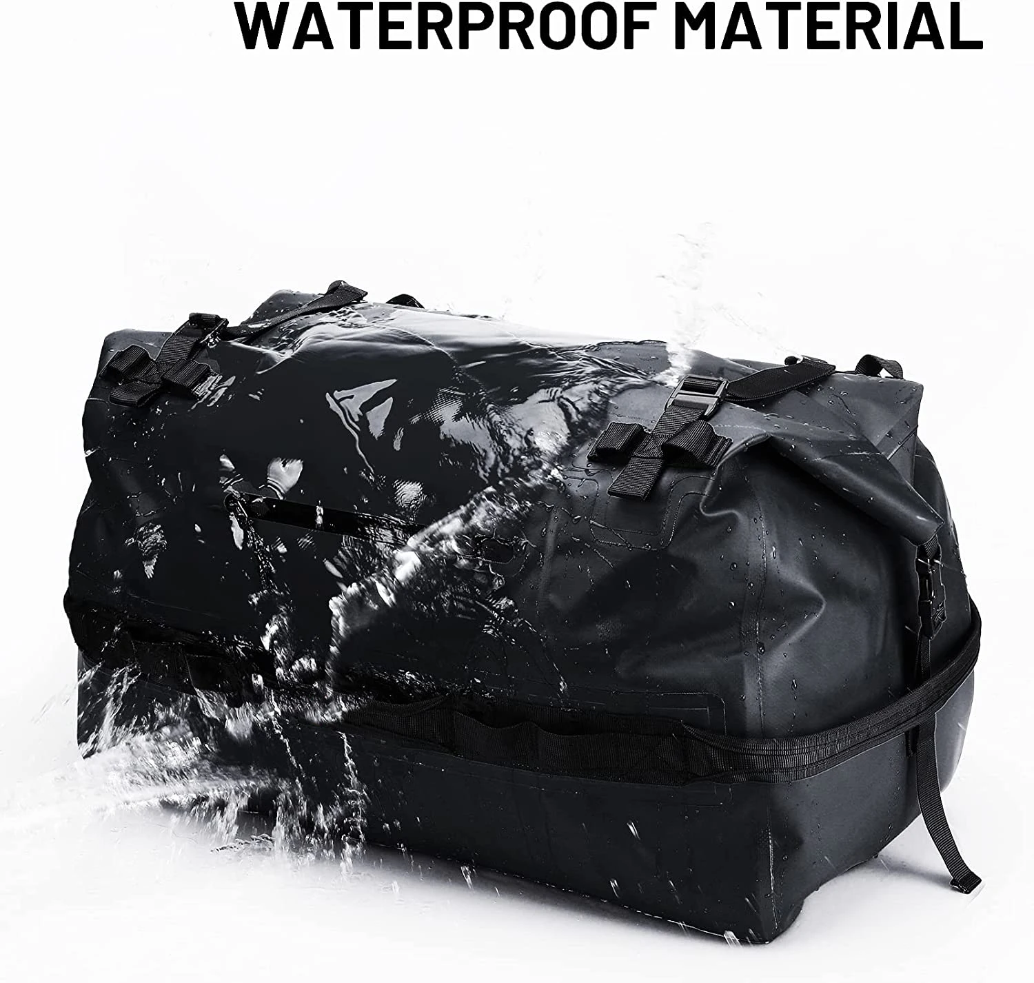 Large Waterproof Duffel Bag Rolltop Dry Backpack Duffle Bags For ...