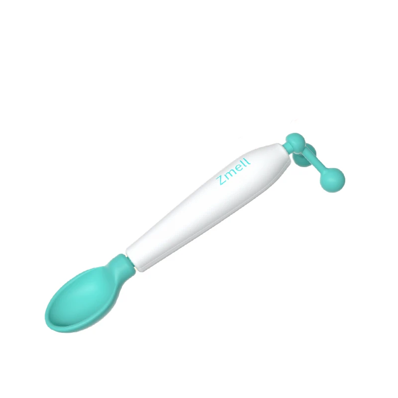 Baby Anti Spill Spoon New Children Spoon Auto Rotatable Gravity Balance ...