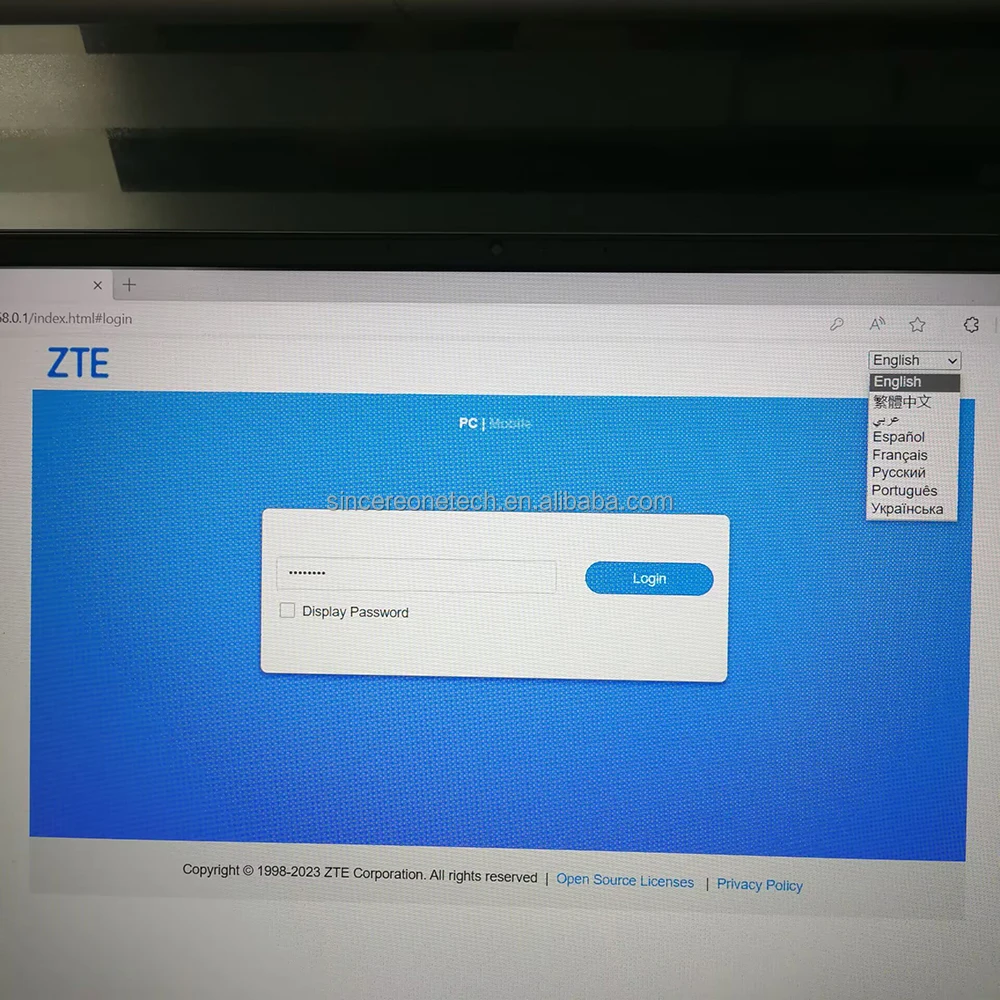 ZTE MF296R CPE Router - 4G 300mbps with Carrier Aggregation