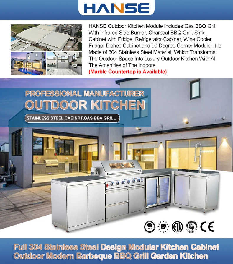 Modern Home Small Metal Kitchen Cabinets Readymade Outdoor Free ...