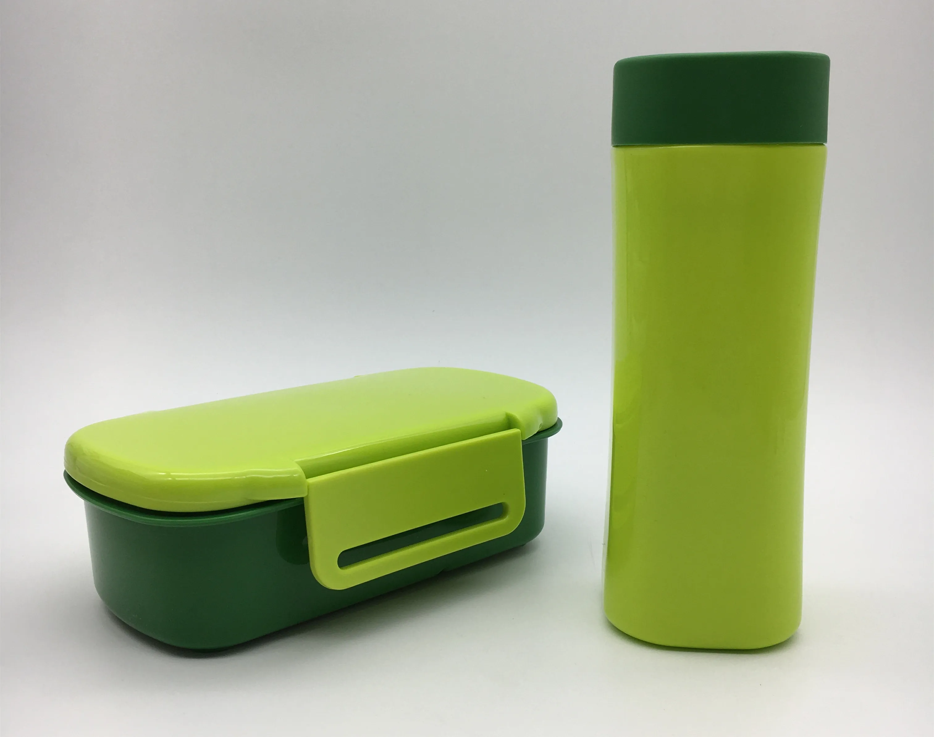 Custom Print Plastic Rectangle Lunch Box Bento Food Box with 750ml with ...