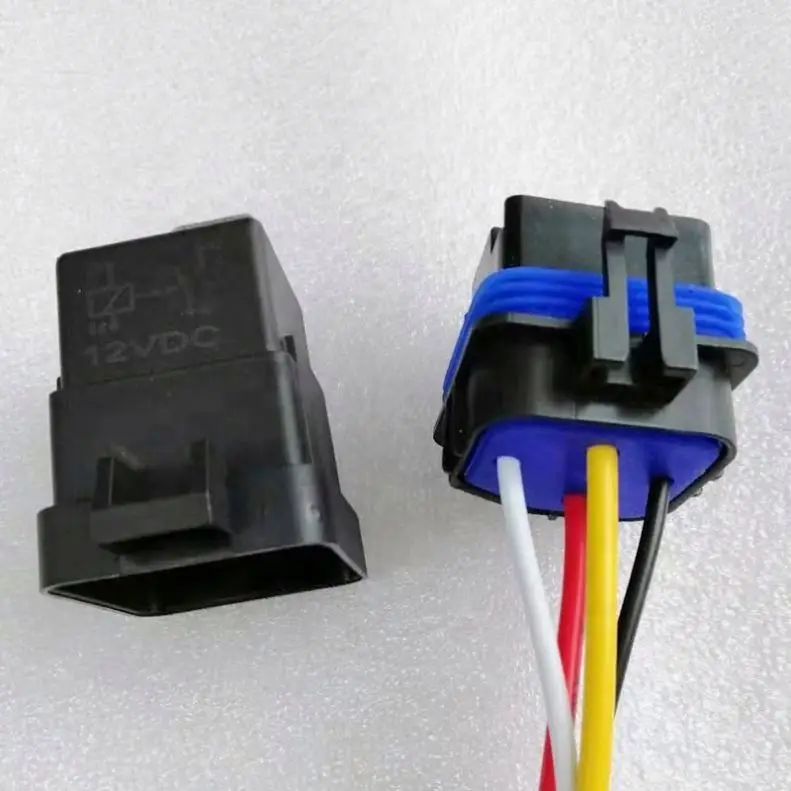 12v24v Waterproof Automobile Relay Integrated Set 4-foot 5-foot ...