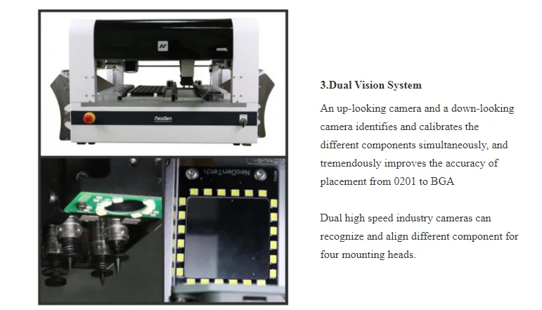 NeoDen4 Benchtop Pick & Place Machine with 4 Heads - OEM Available