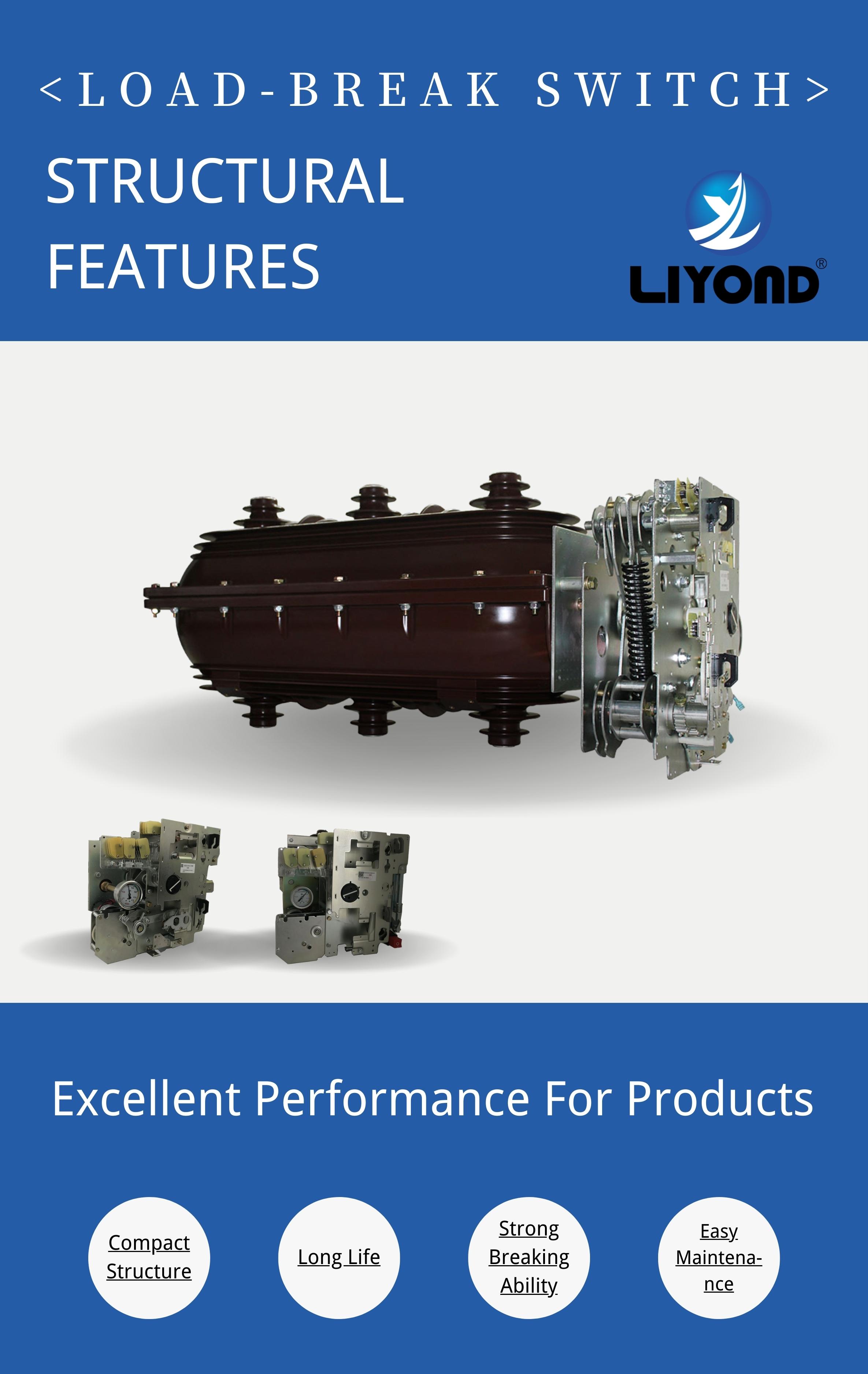 Liyond Rmu 24kv Manual Type Sf6 Circuit Breaker Outgoing Three-station ...