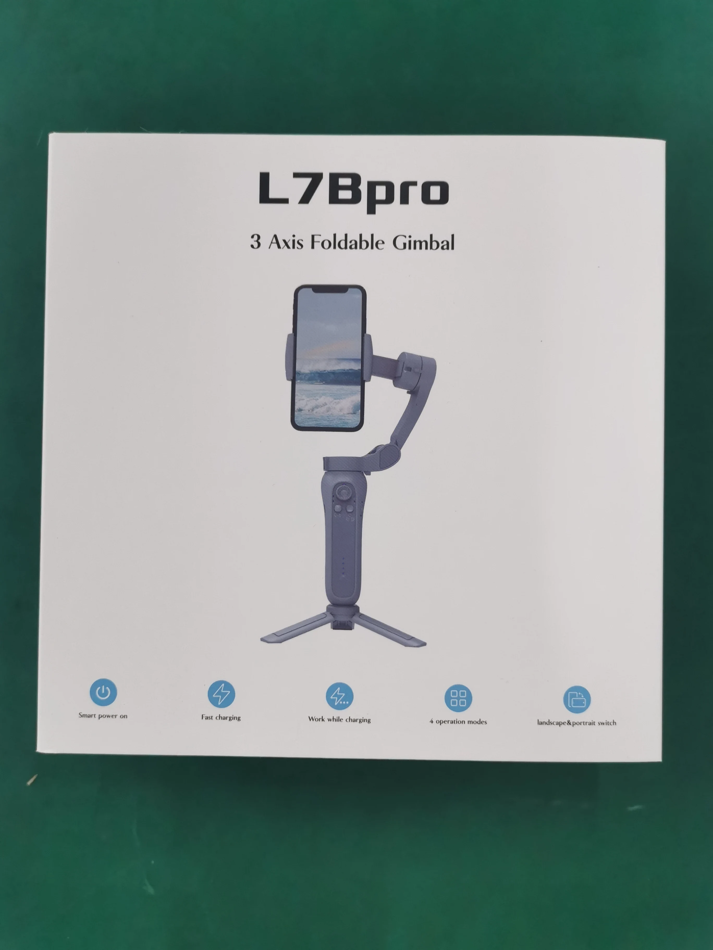 Factory Direct L7bpro Foldable Gimbal Stabilizer Tripod Selfie Stick Face Tracking 3 Axis ...