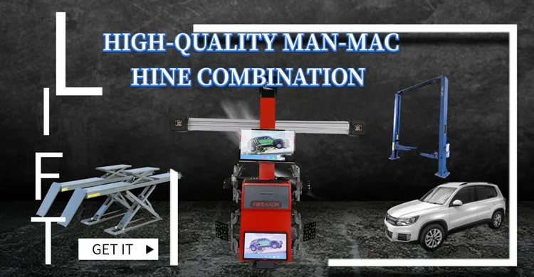 Latest Hd Camera 3d Wheel Alignment Machine With Lift Car Alignment ...