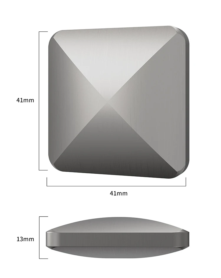 Anti Stress Desk Relax Toy Kinetic Metal Fingertip Jet Black Desktop ...