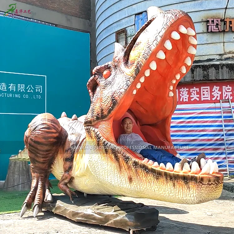 Custom-made Interactive Dinosaur Animatronic - Safe Fun