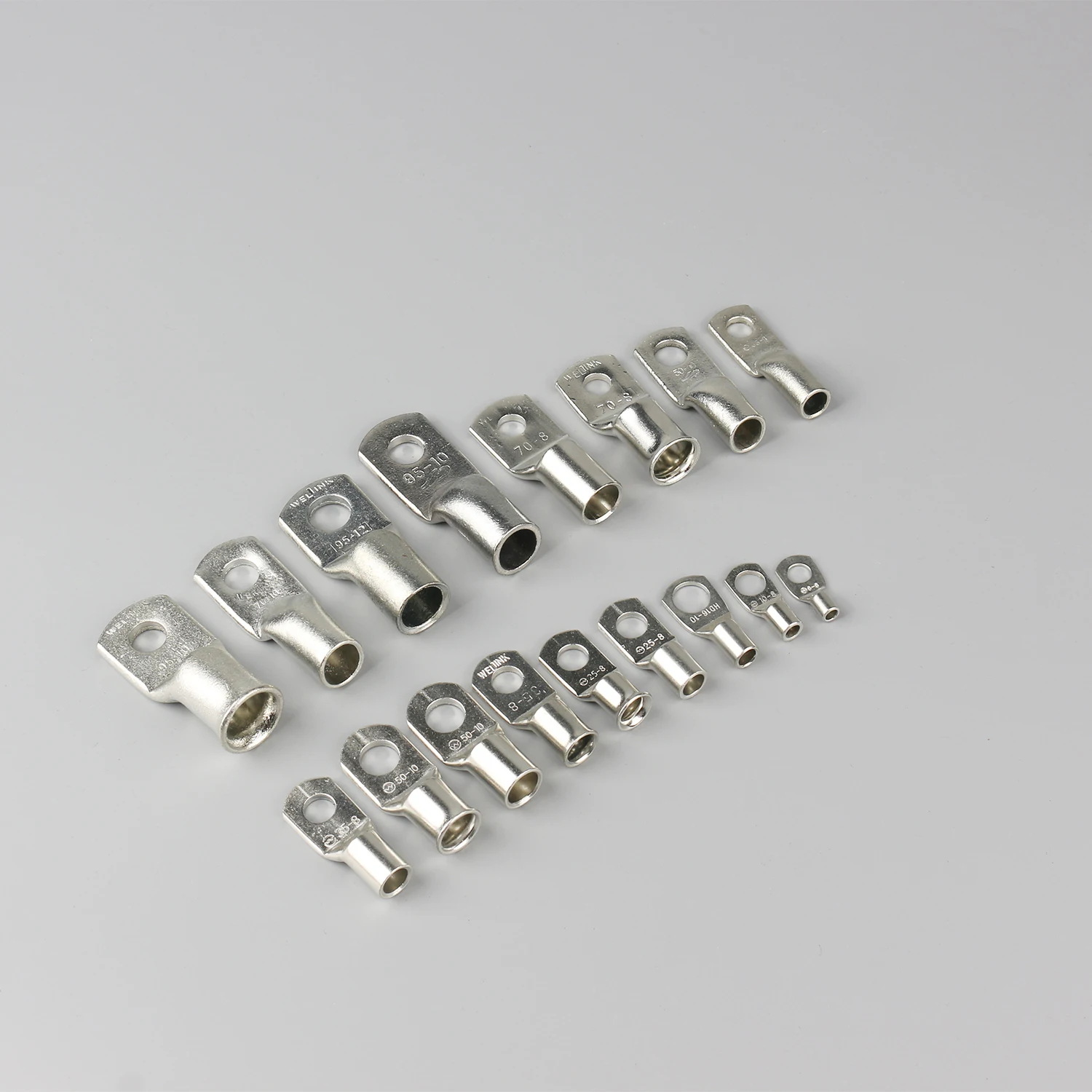 Din Type Mechanical Cable Lugs Copper Aluminum Crimp Terminal ...