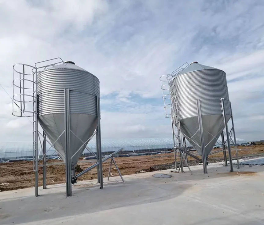 3-50 Ton Grain Silo Feed Storage Bins - Durable & Efficient