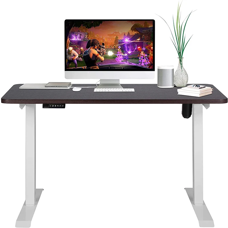 Electric Height Adjustable Standing Desk Dual Motor Sit Stand Desk ...