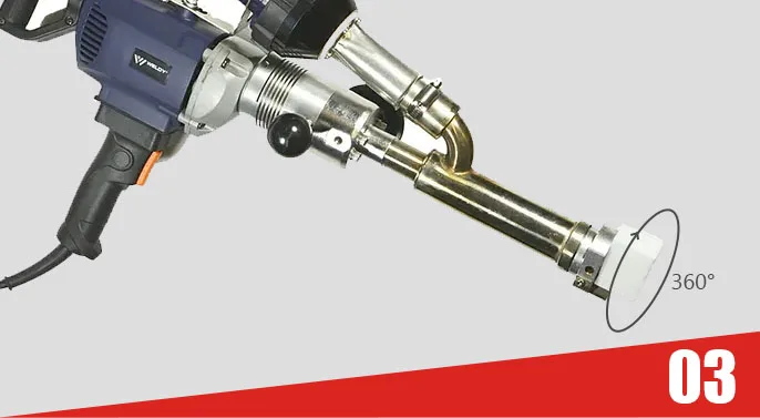 Ex-3 Welding Machine Gun Hot Air Blower Heat Gun Hand Extruder Gun ...