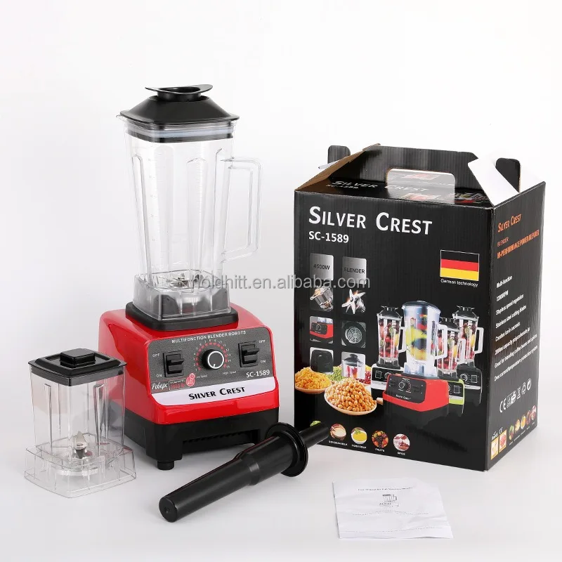Silver Crest Commercial Kitchen Blender - Versatile & Powerful