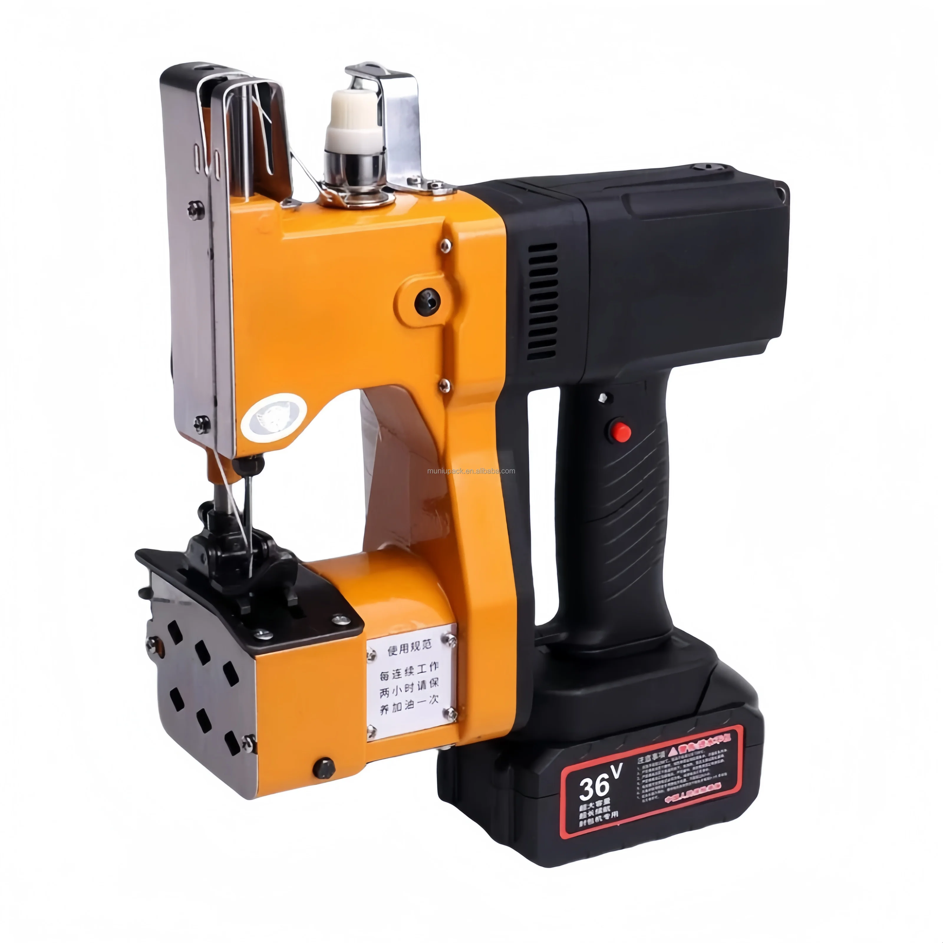 Portable Electric Industrial Bags Sewing Machine Handheld Operated Plug ...