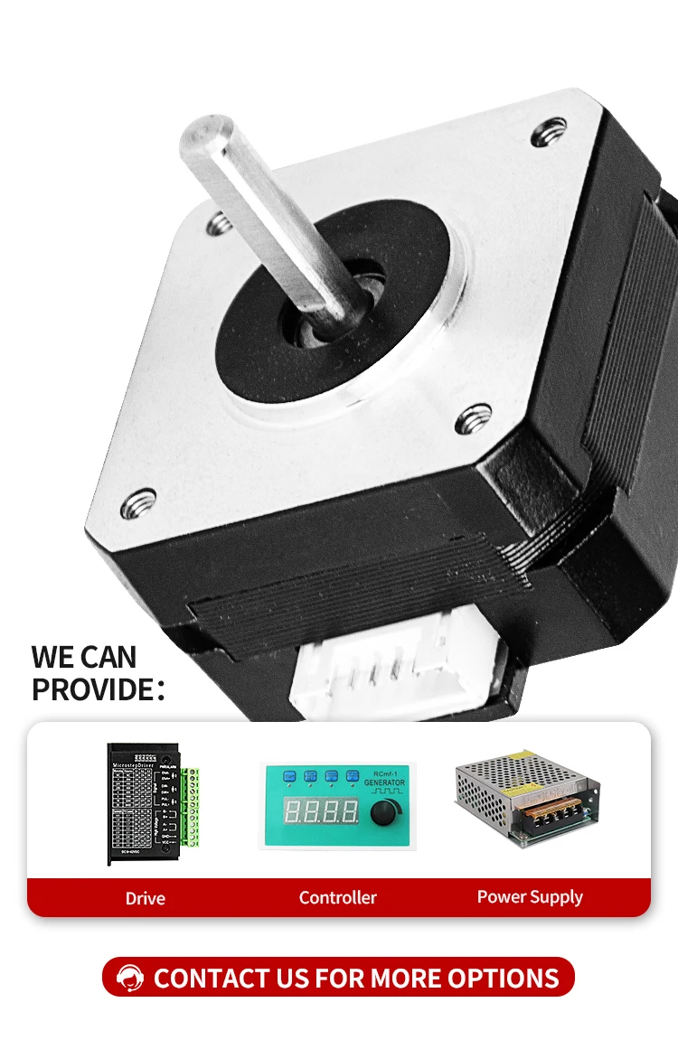 Kaihong Motor Hybrid Nema 17 Kit - 12v Stepper Motors for 3D Printing