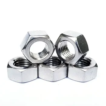 Din 934 M4 M6 M8 M10 M12 M16 M24 Sus 304 316 Stainless Steel Hex Nut ...
