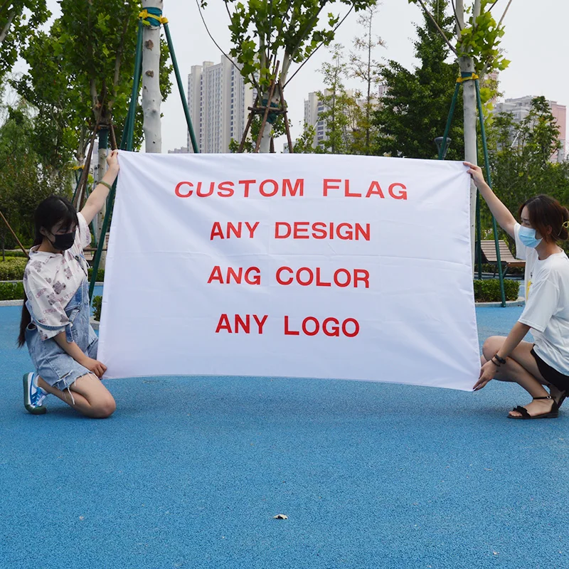Wholesale Promotion Outdoor Custom Flag 3x5ft Sublimation Blank ...