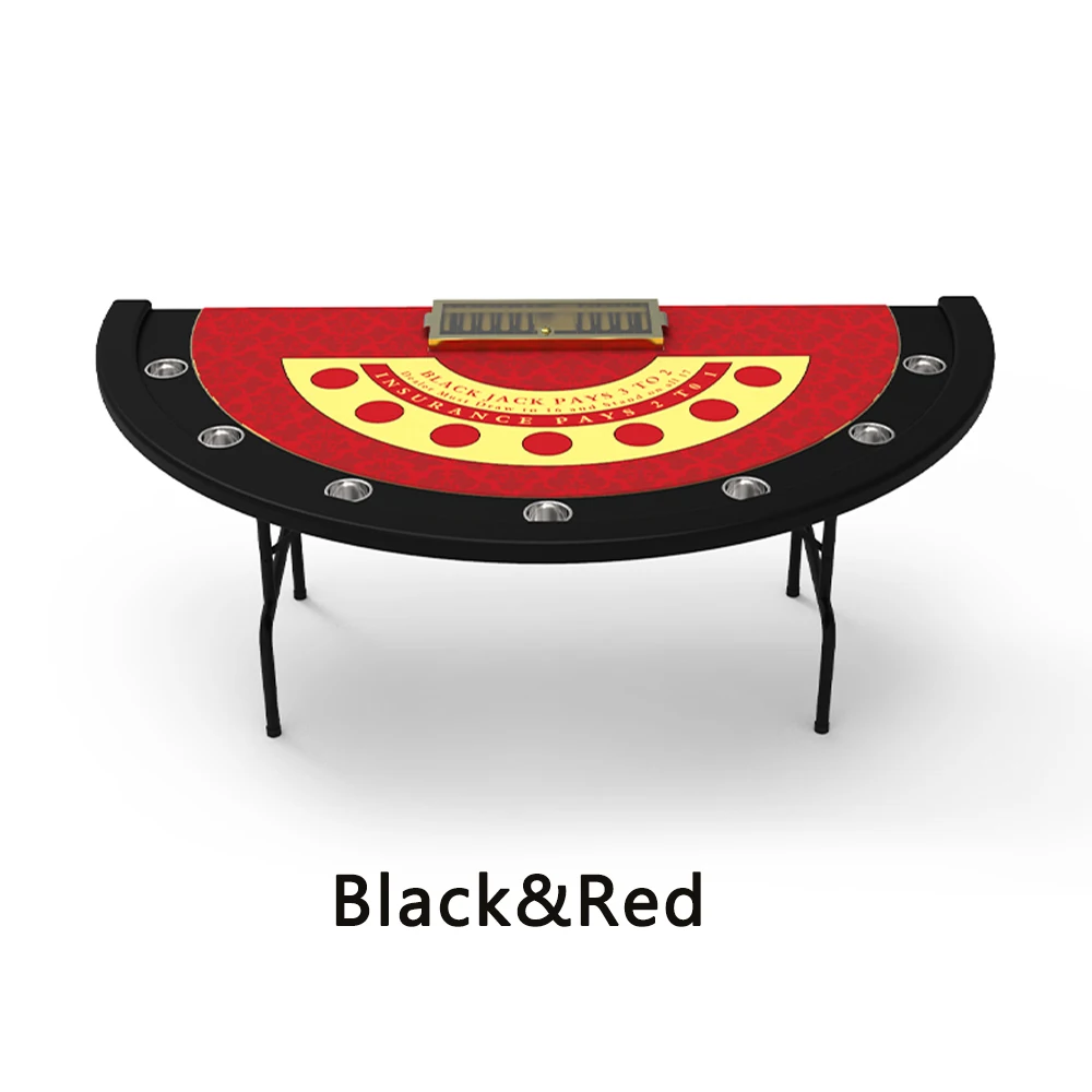 Cheap Folding Casino Poker Table Led Poker Table Portable Casino Custom ...