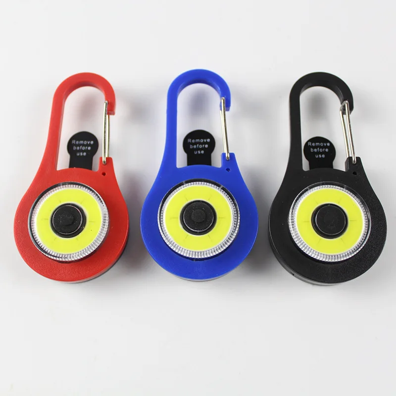 Portable Mini Key Chain Torch Light - Emergency COB Flashlight