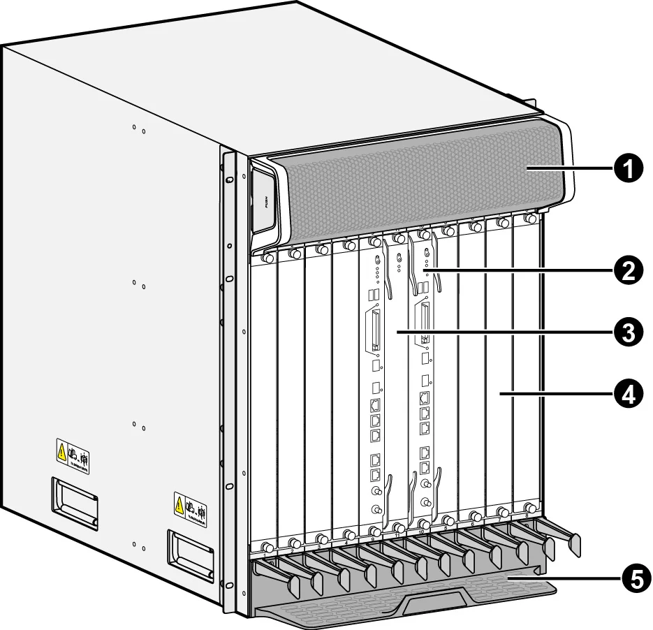 NE40E-X8 Integrated Chassis Components - 02351930 Datasheet