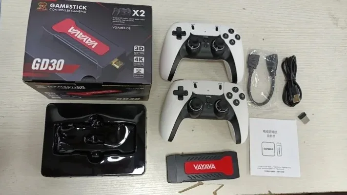 Video Game Stick Console 4k Classic Gaming Hd Output 64gb Build-in ...