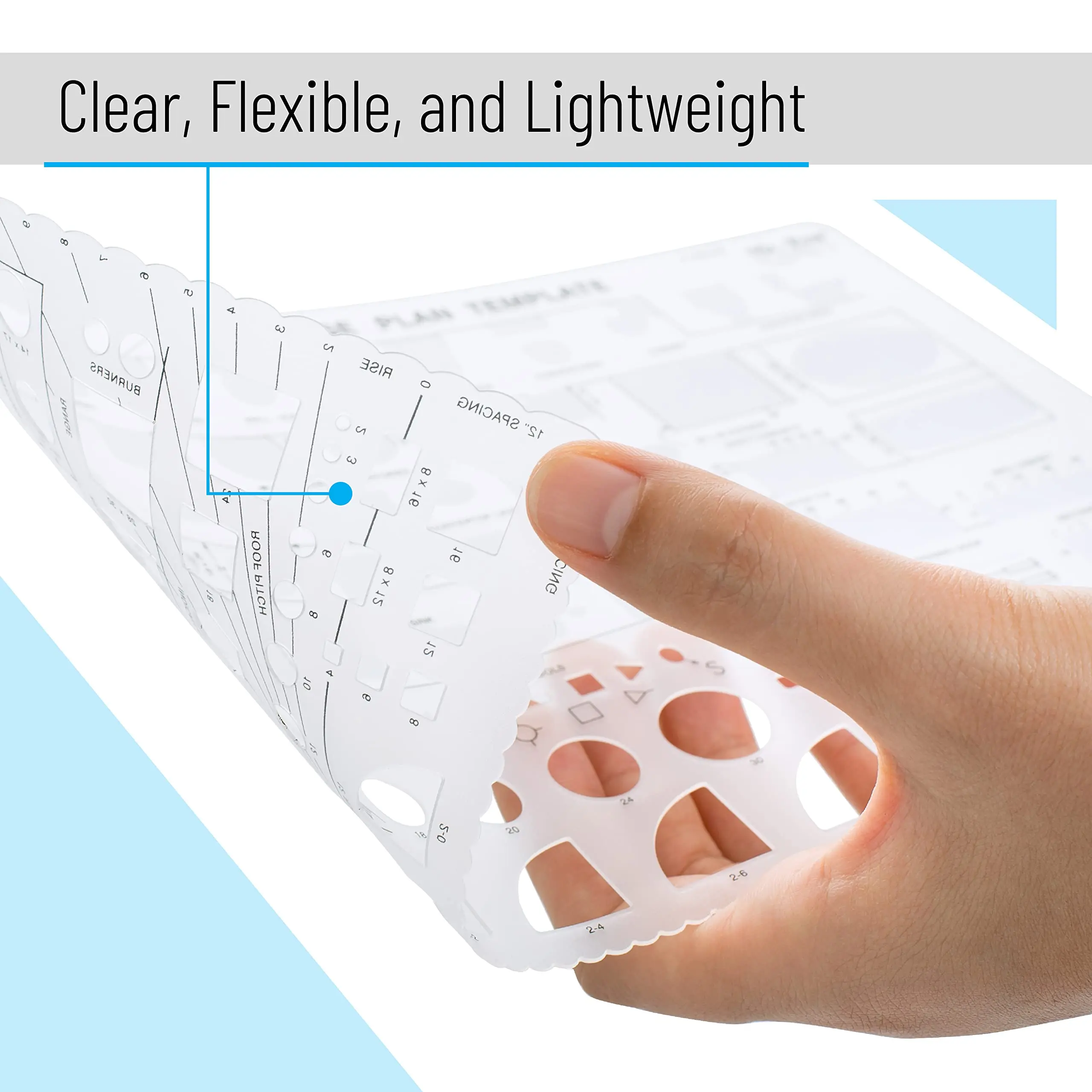 Bview Plastic Drawing Template Ruler House Plan Interior Design and ...